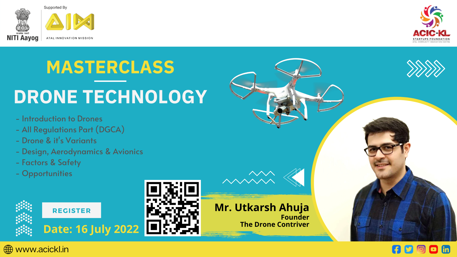 Masterclass on Drone Technology
